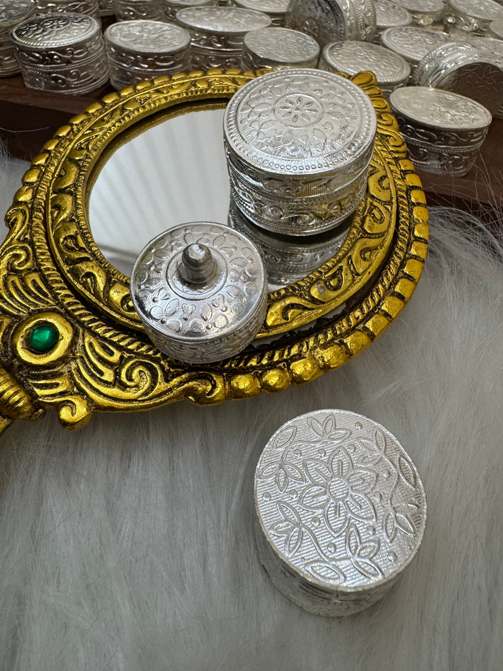 German Silver Dabbi – Regalia Ornaments