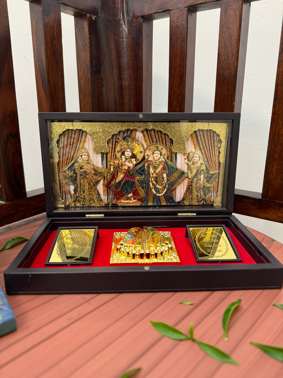 Radha Shyam 3D Image Prayer Box – Regalia Ornaments